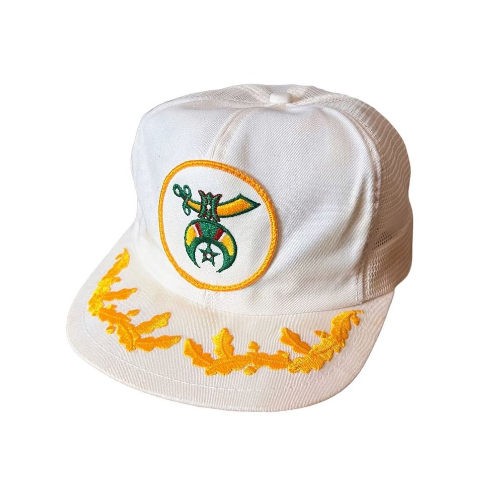 Vintage K Products Shriners Snapback Hat Trucker Hat … - Gem